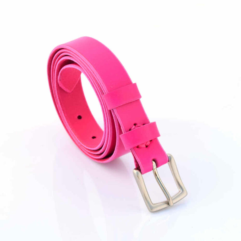 Ceintures roses en cuir - Ma-ceinture.com
